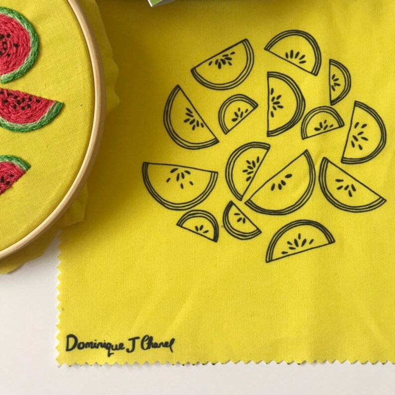Watermelon Embroidery Pattern, Needlecraft Pattern, Embroidery Pattern ...