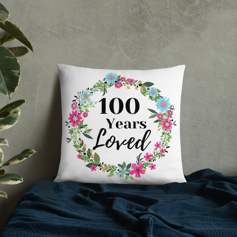 100th Birthday Gift 100th Birthday Gifts for Women 100 Years - Etsy
