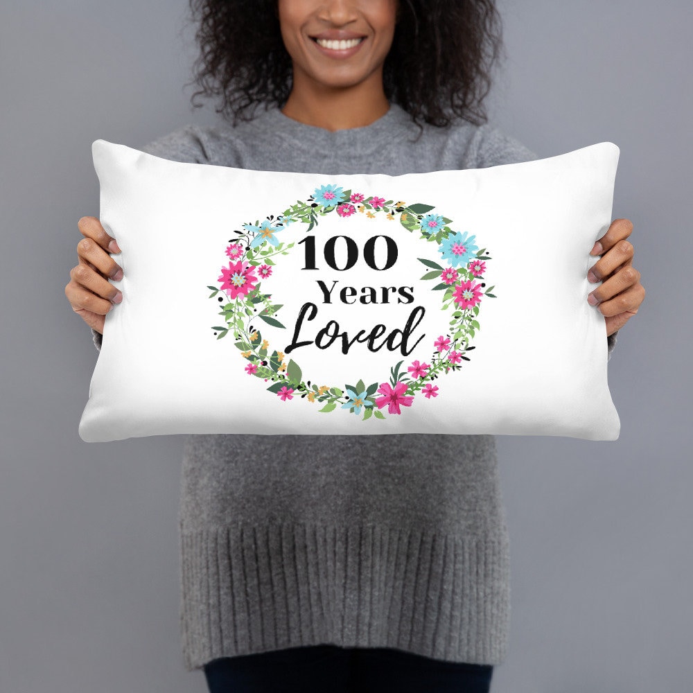 100th Birthday Gift 100th Birthday Gifts for Women 100 Years - Etsy