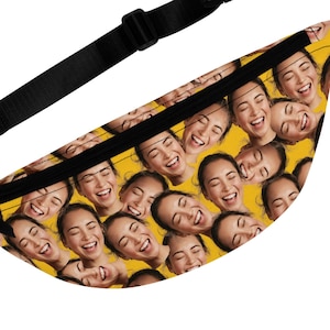 Custom Photo Fanny Pack, Custom Crazy Faces Fanny Pack, Faces Fanny ...