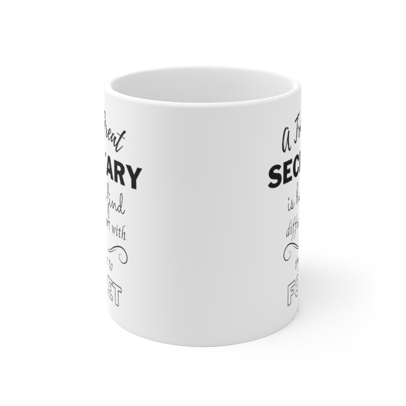 Retirement Gift for Secretary, Happy Retirement Coffee Mug ...