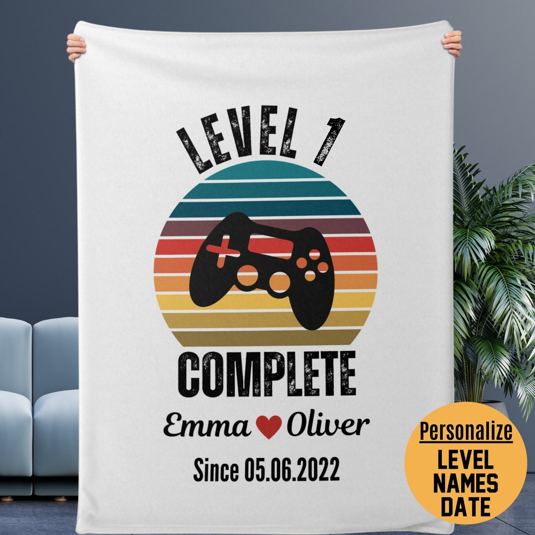 1st Anniversary Gift, 1 Year Anniversary Gift for Husband Wife, Retro ...