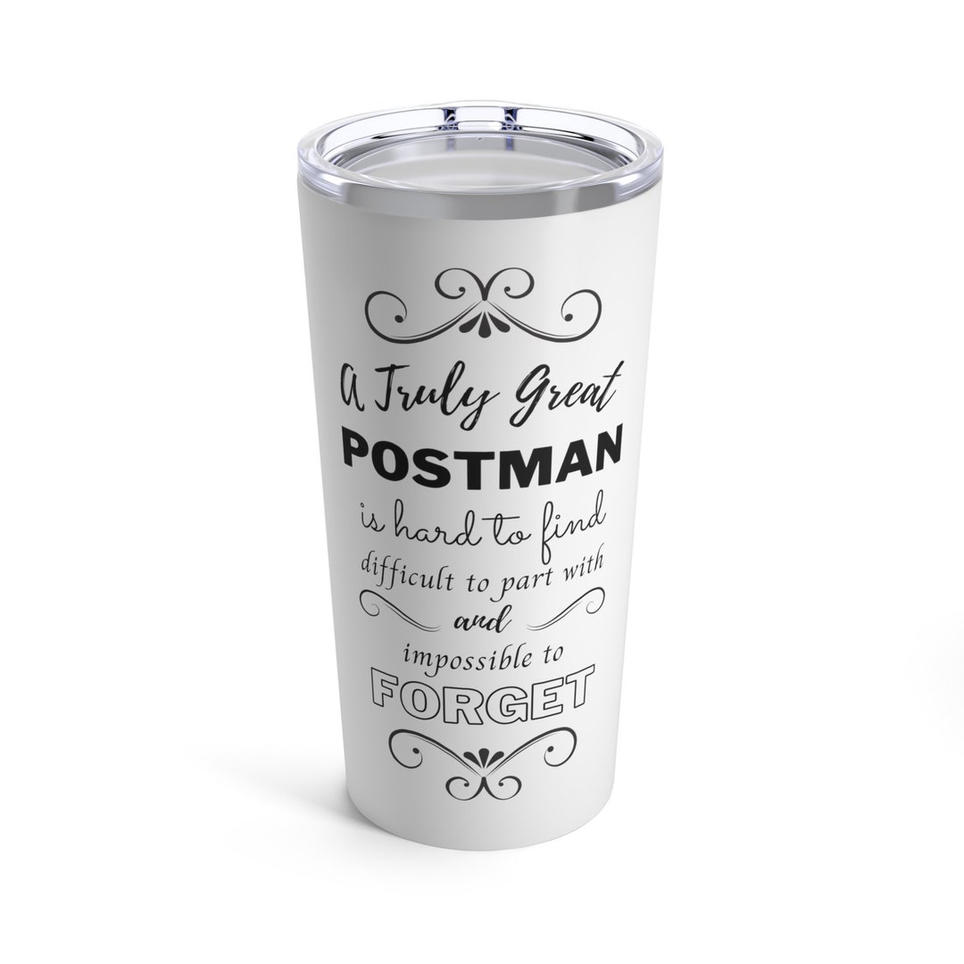 Retirement Gift for Postman, Happy Retirement Tumbler for Postman ...