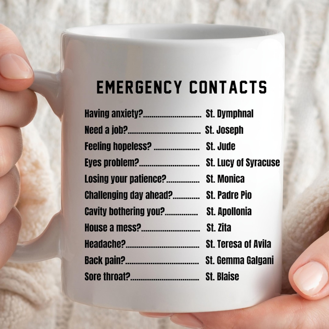Catholic Mug All Saints Tea Mug, Unique Catholic Gifts, Godmother Gift ...
