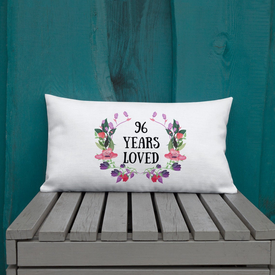 96 Years Loved, 96 Year Old Female Gifts, 96th Birthday Gifts for Women ...
