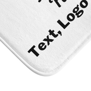 Personalized Bath Mat, Personalized Photo Bath Mat, Custom Bath Mat ...