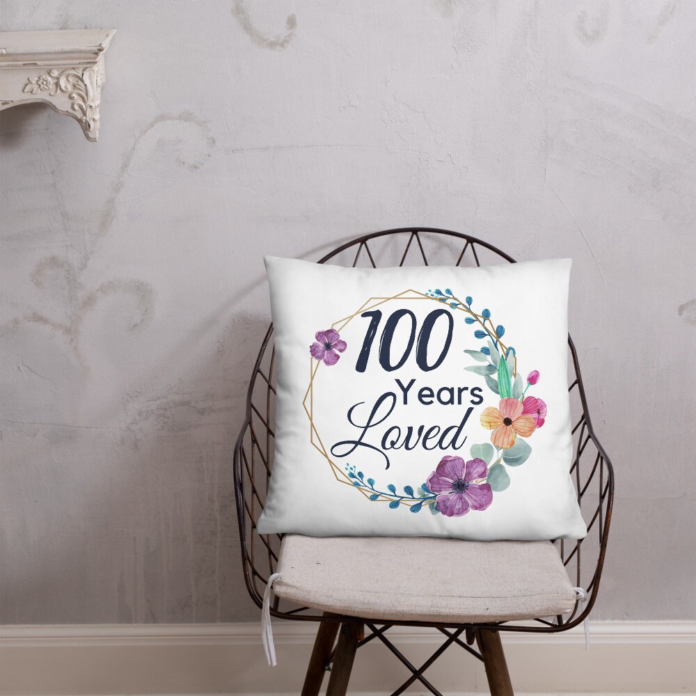 100 Years Loved Since 1922 100th Birthday Gifts for Women | Etsy