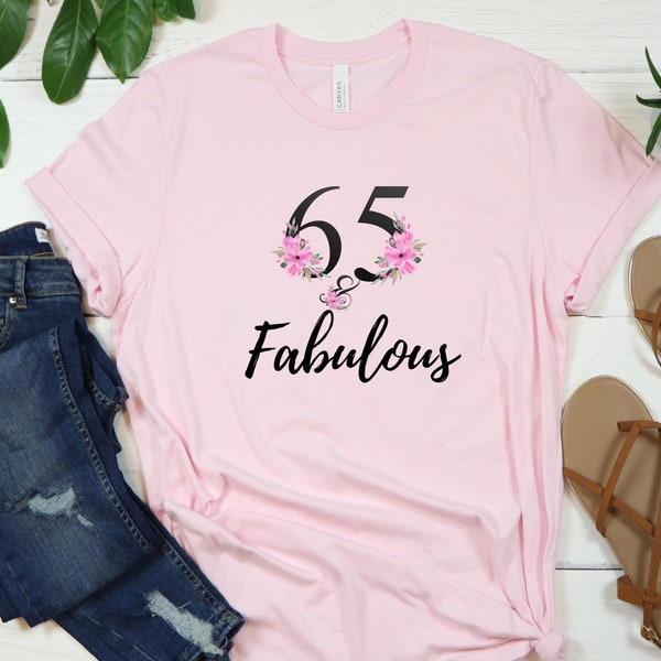 65th Birthday Tshirt - Etsy