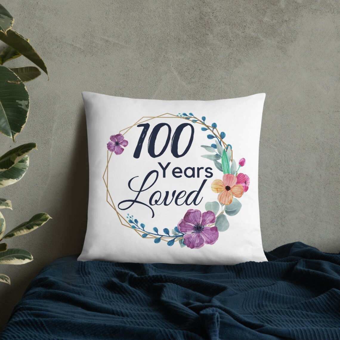 100 Years Loved Since 1922 100th Birthday Gifts for Women | Etsy