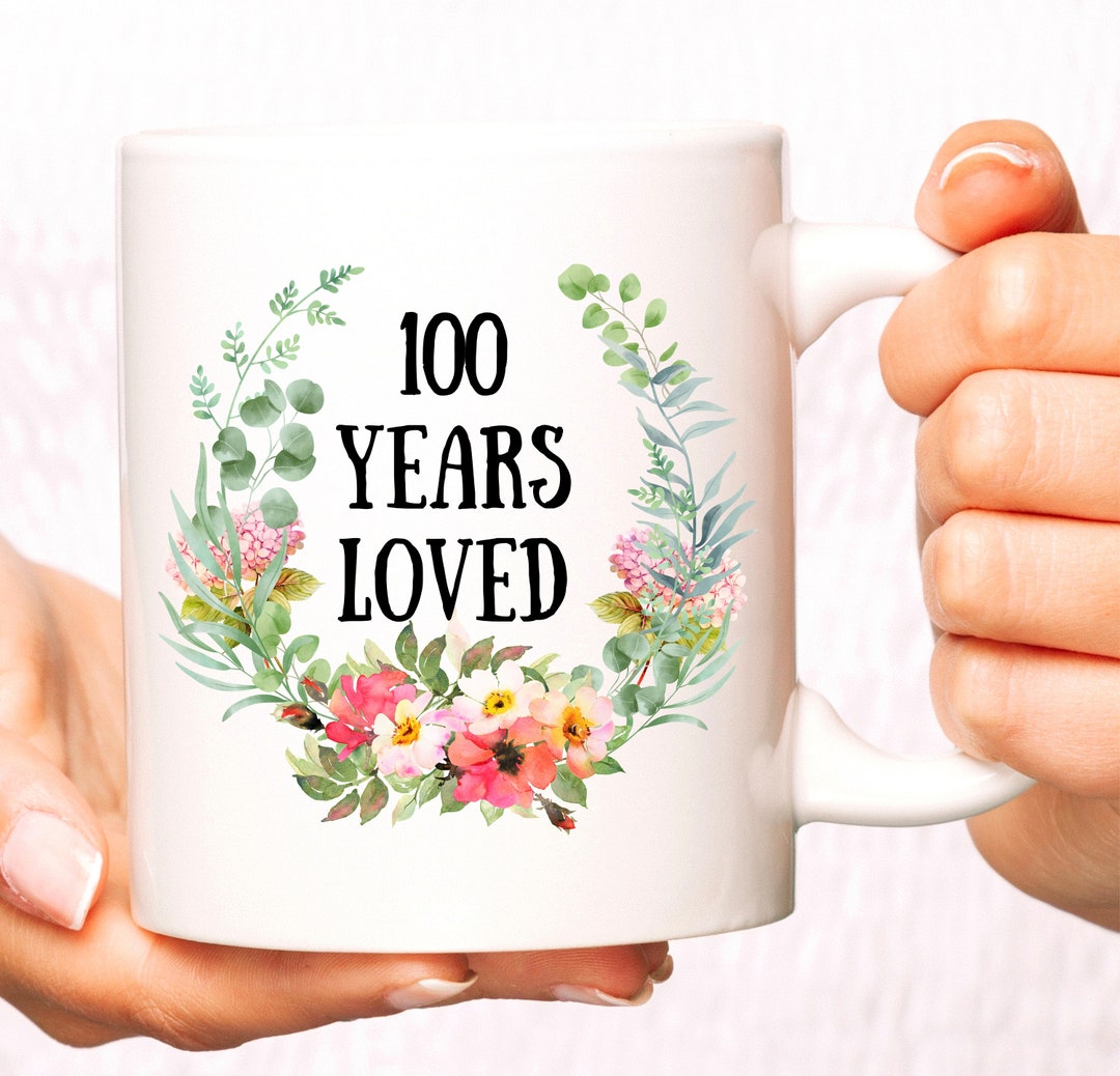 100 Years Birthday Gift, 100th Birthday Gifts for Women, Gift for 100 ...