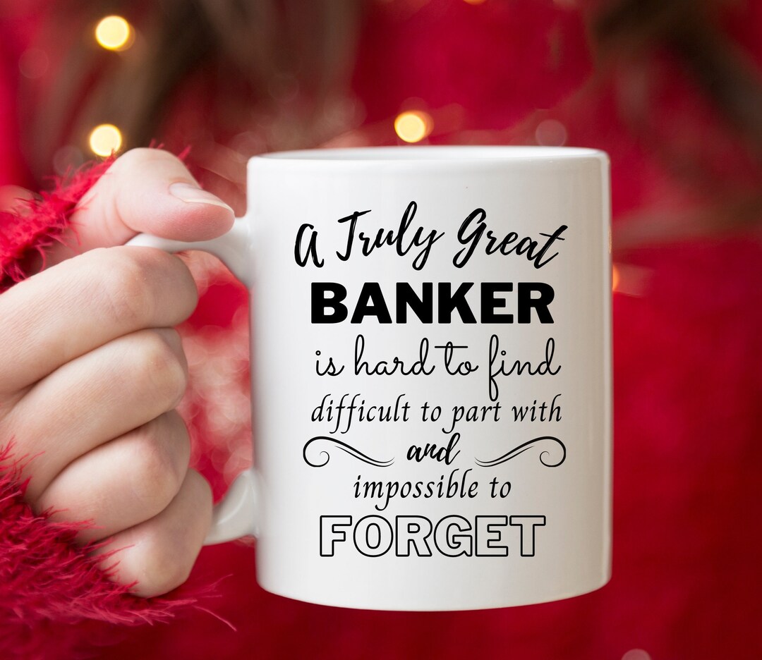 Retirement Gift for Banker, Happy Retirement Coffee Mug, Appreciation ...