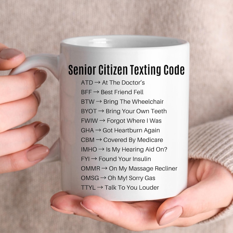Senior Citizen Gags - Etsy