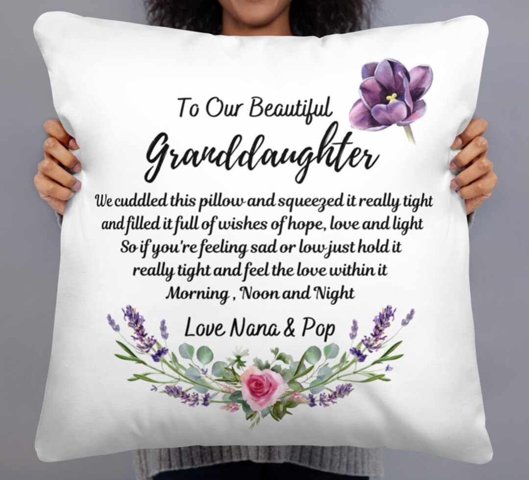 Granddaughter Cuddle Pillow Granddaughter Cuddle Cushion - Etsy