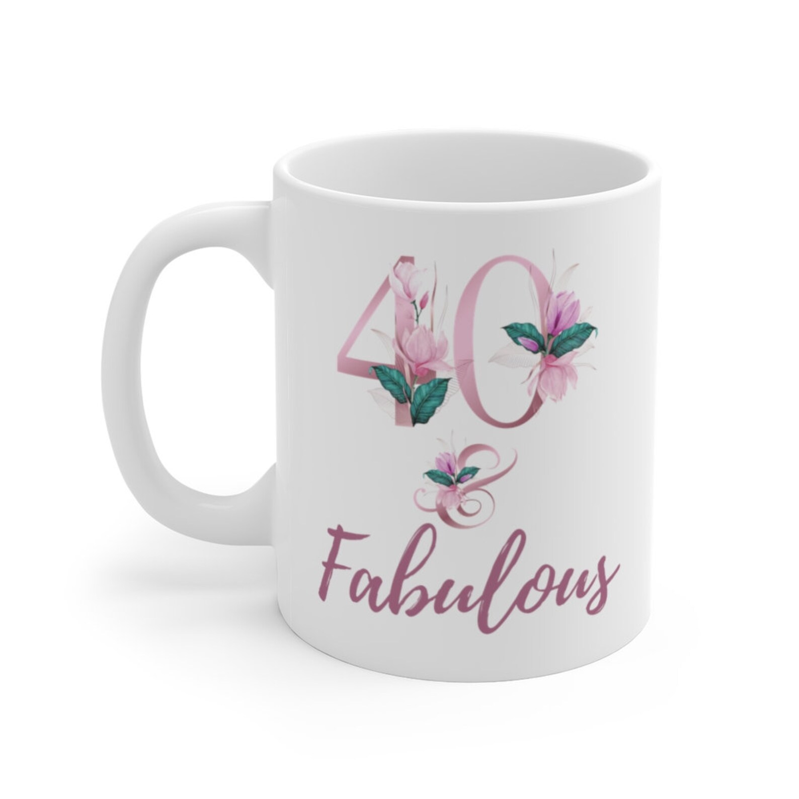 40 and Fabulous Mug 40th Birthday Ideas Fabulous Since 1981 - Etsy