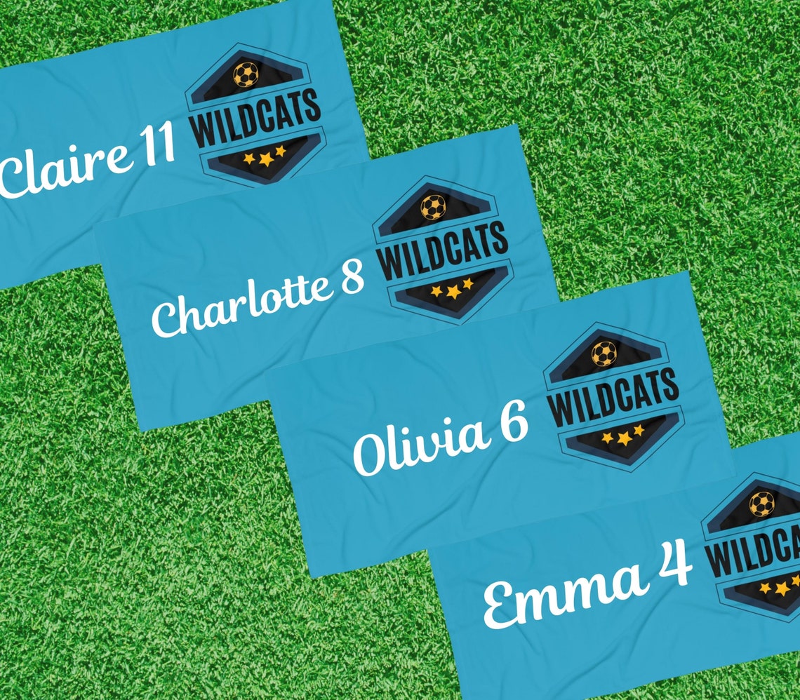 Custom Team Towel Personalized Team Towel Team Logo Sport - Etsy