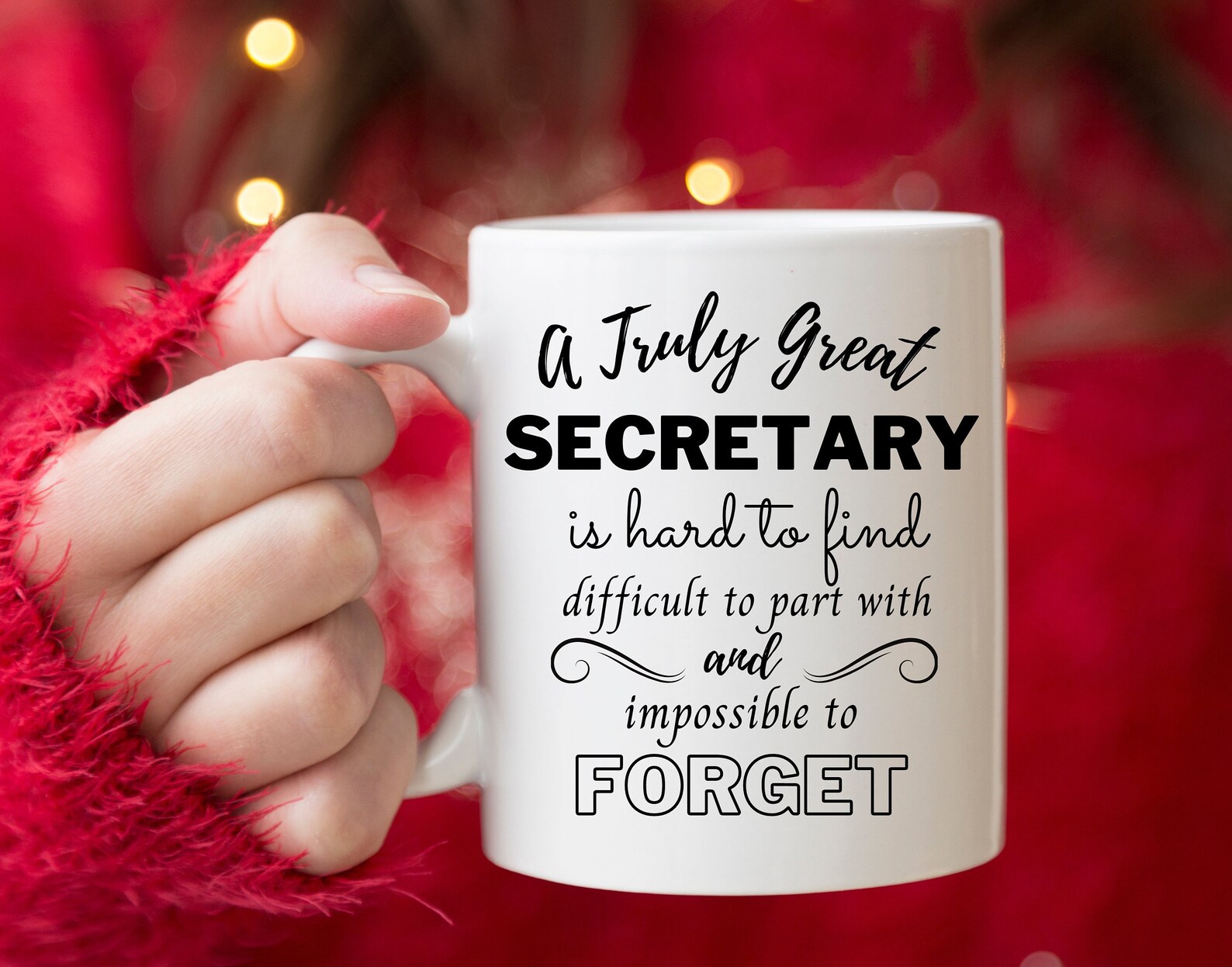 Retirement Gift For Secretary Happy Retirement Coffee Mug | Etsy
