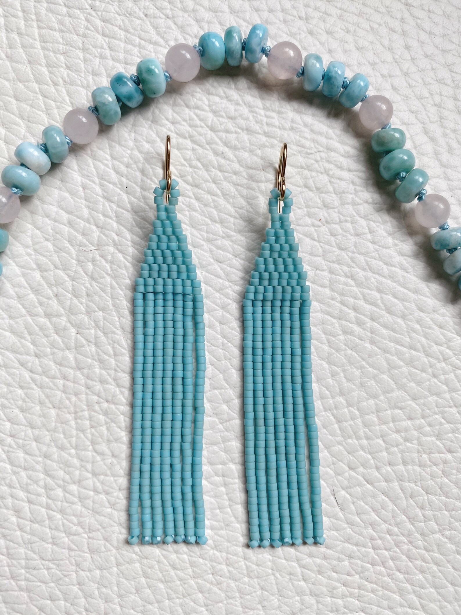 Handwoven Seed Bead Earrings | Handmade Jewelry | Statement Earrings ...