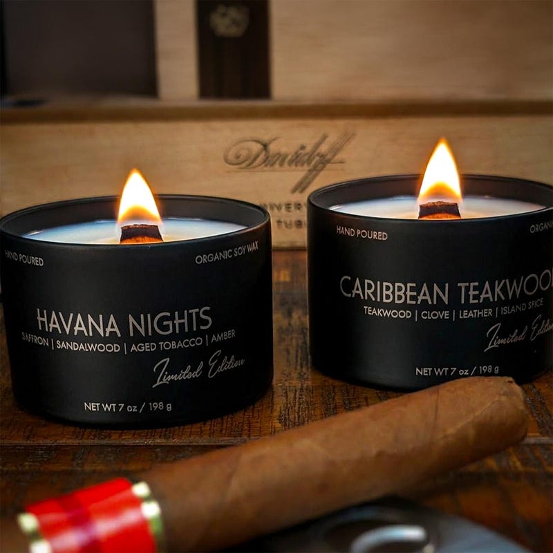 Masculine Candle Sets - Etsy