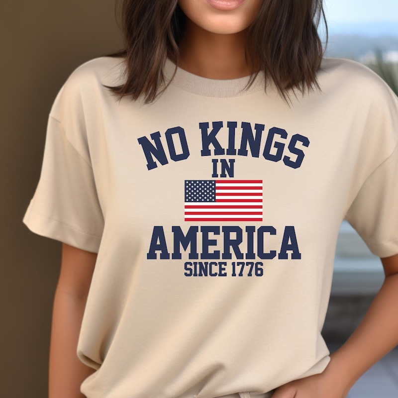 No Kings Protest Signs - Etsy