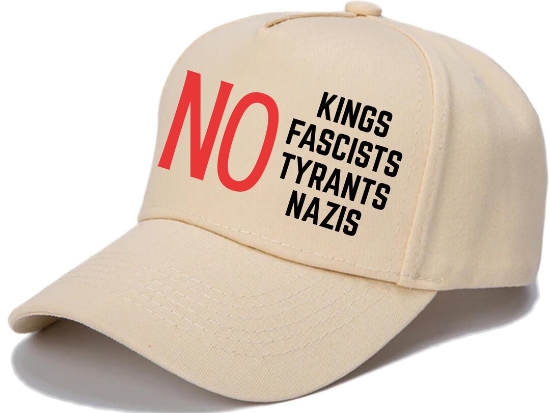 No Kings in America Hat: Cotton Political Protest Cap - Etsy