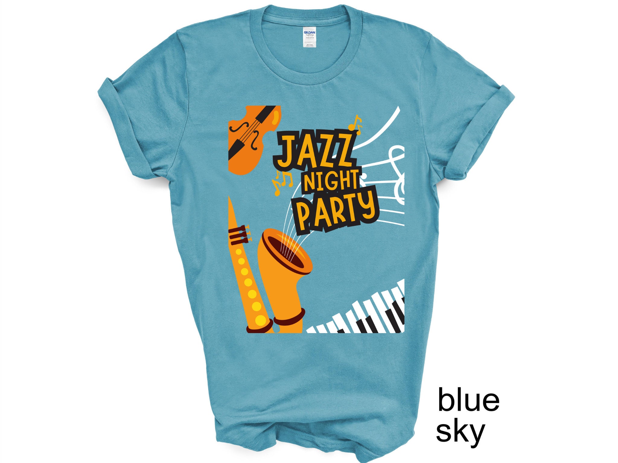 Jazz Night Party Shirt, Jazz Gift, Jazz T-shirt, Jazz Fest Shirt, Jazz ...