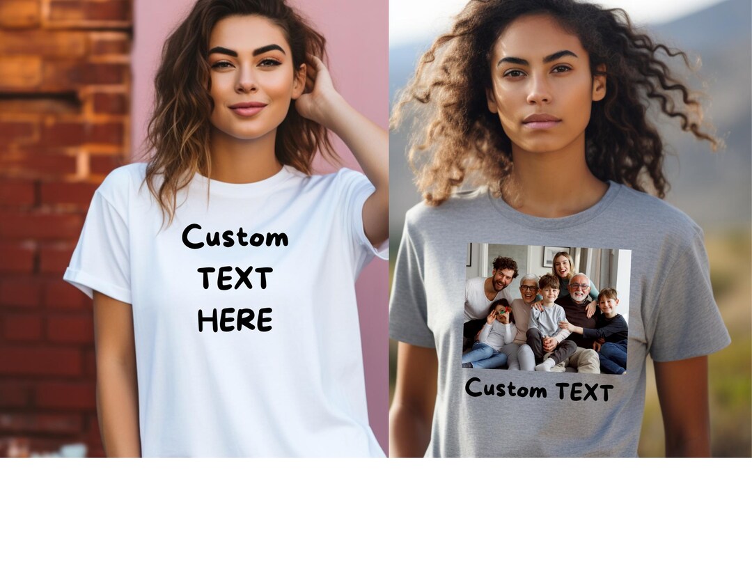 Custom Shirt, Personalized Shirt, Custom T-shirt, Personalized Gift ...