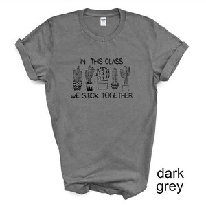 In This Class We Stick Together Tshirt. Back to School Tshirt ...