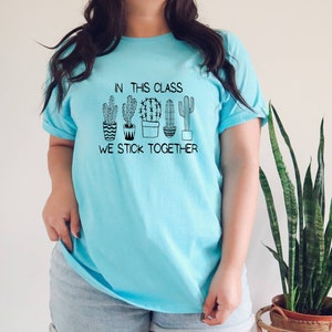 In This Class We Stick Together Tshirt. Back to School Tshirt ...