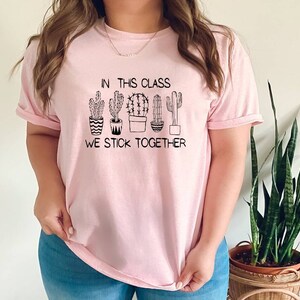 In This Class We Stick Together Tshirt. Back to School Tshirt ...