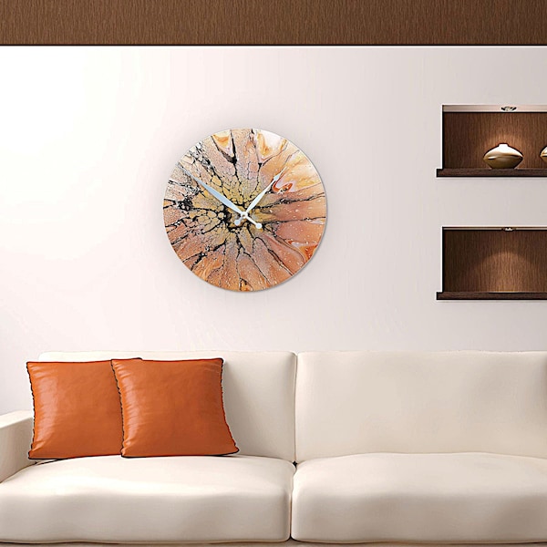 Large Battery Operated Wall Clock - Etsy