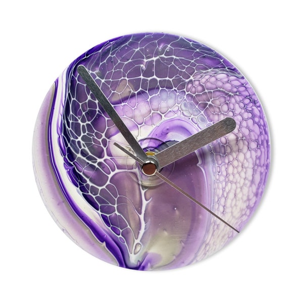Purple Clocks - Etsy