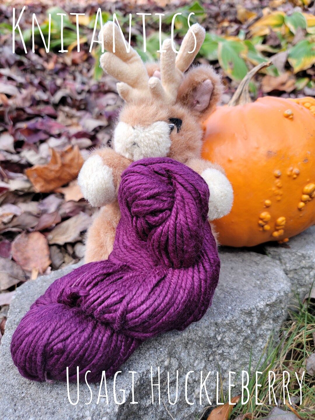 Wolpertinger 4 - Usagi Huckleberry - 100% Tussah Silk - 80m/100g ...