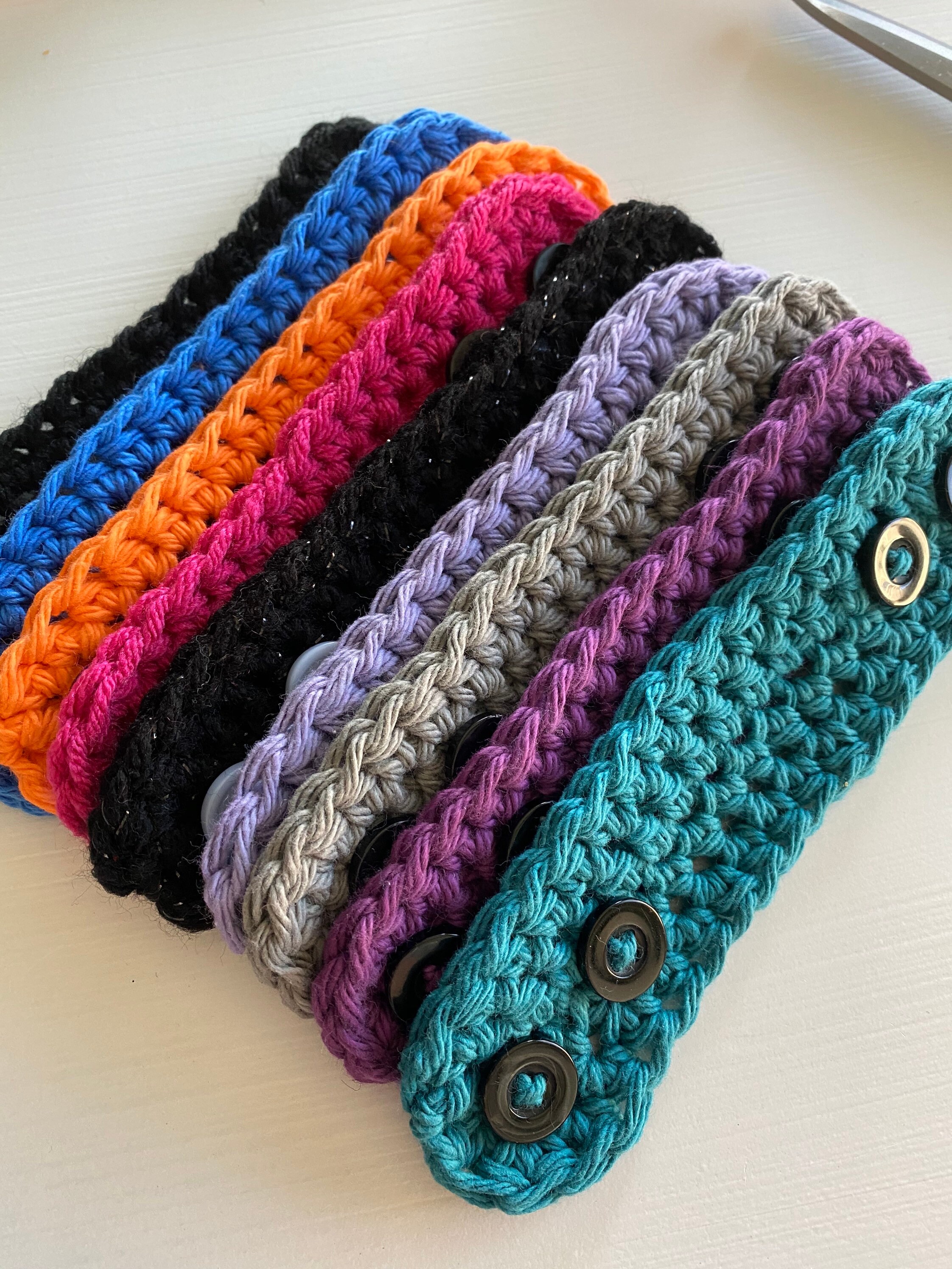 Face Mask Extenders, EAR SAVERS, Crochet, Handmade, Multi-sizes in One ...