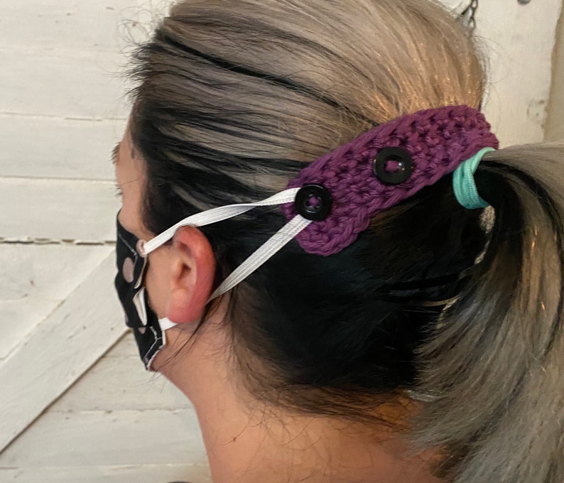 Face Mask Extenders, EAR SAVERS, Crochet, Handmade, Multi-sizes in One ...