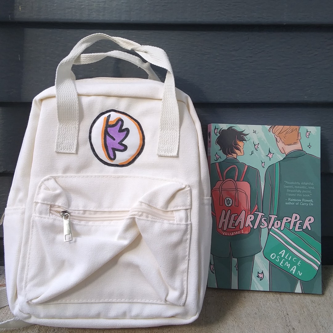 Heartstopper Mini Backpack White - Etsy