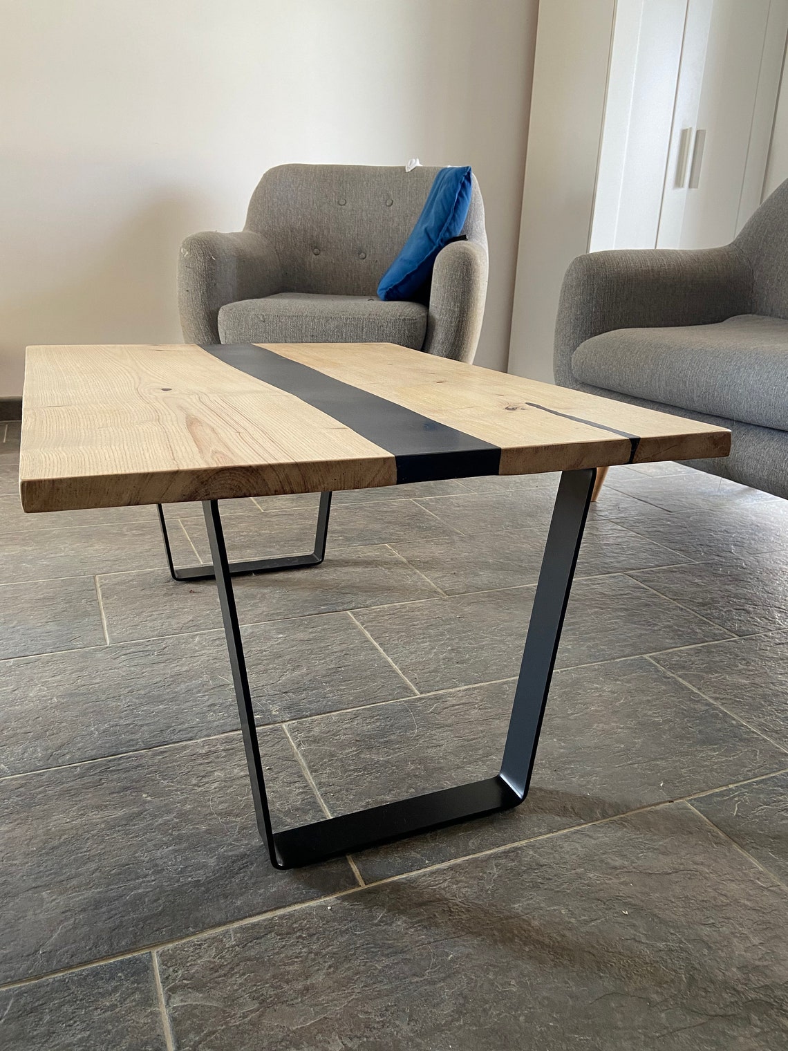 Table basse en résine epoxy - Etsy.de