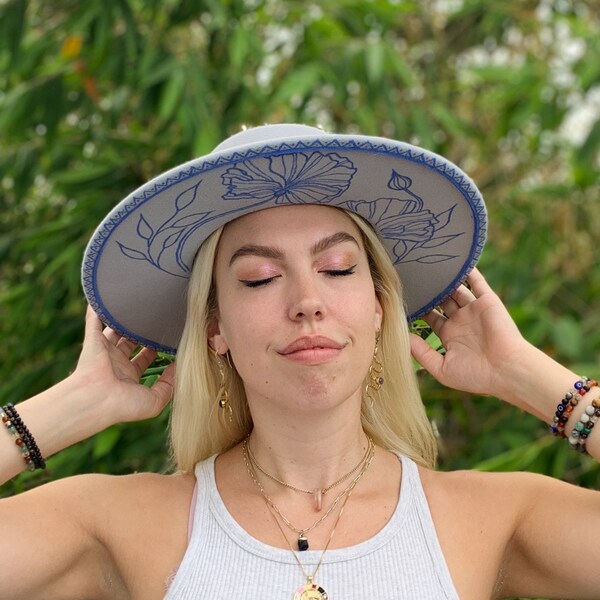 Hand Paint Hat - Etsy
