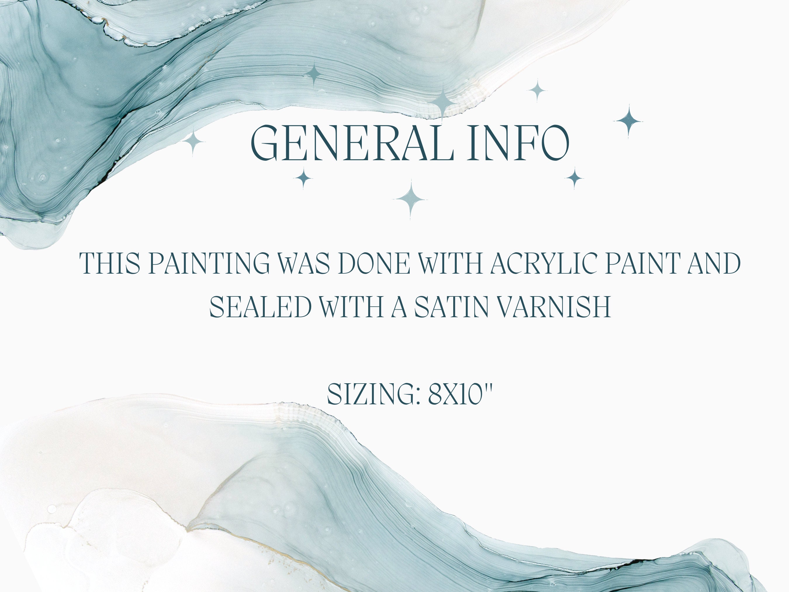 Trippy Drippy Shadow Work Portrait Acrylic Painting, Spiritual ...