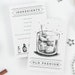 Old Fashioned Recipe Card | Cocktail Recipe Card | Greeting Card ...