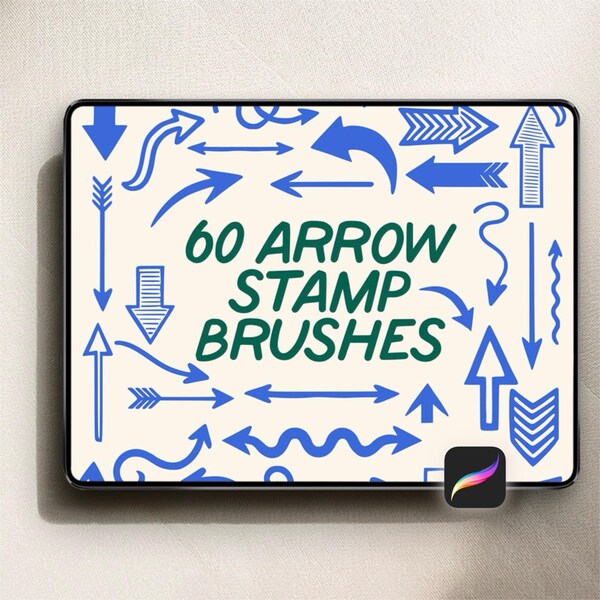 Arrow Rubber Stamp - Etsy