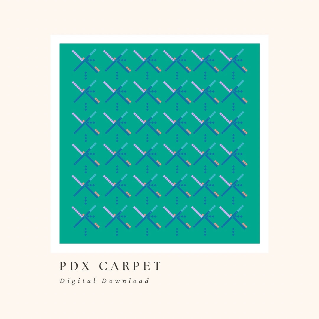 PDX Carpet Graphic - DIGITAL DOWNLOAD - Etsy