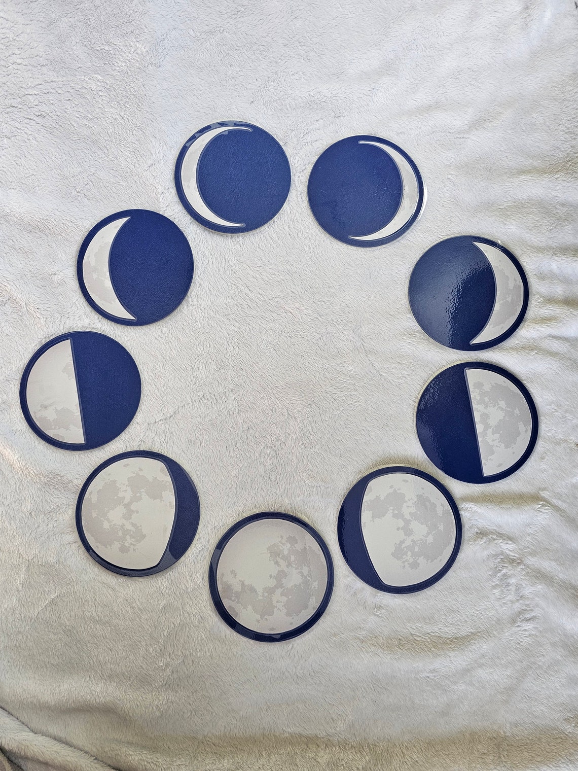 Phases of the Moon Cards - Etsy