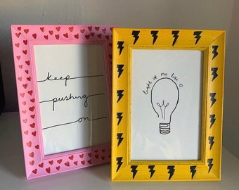 Lightning Frame | Etsy