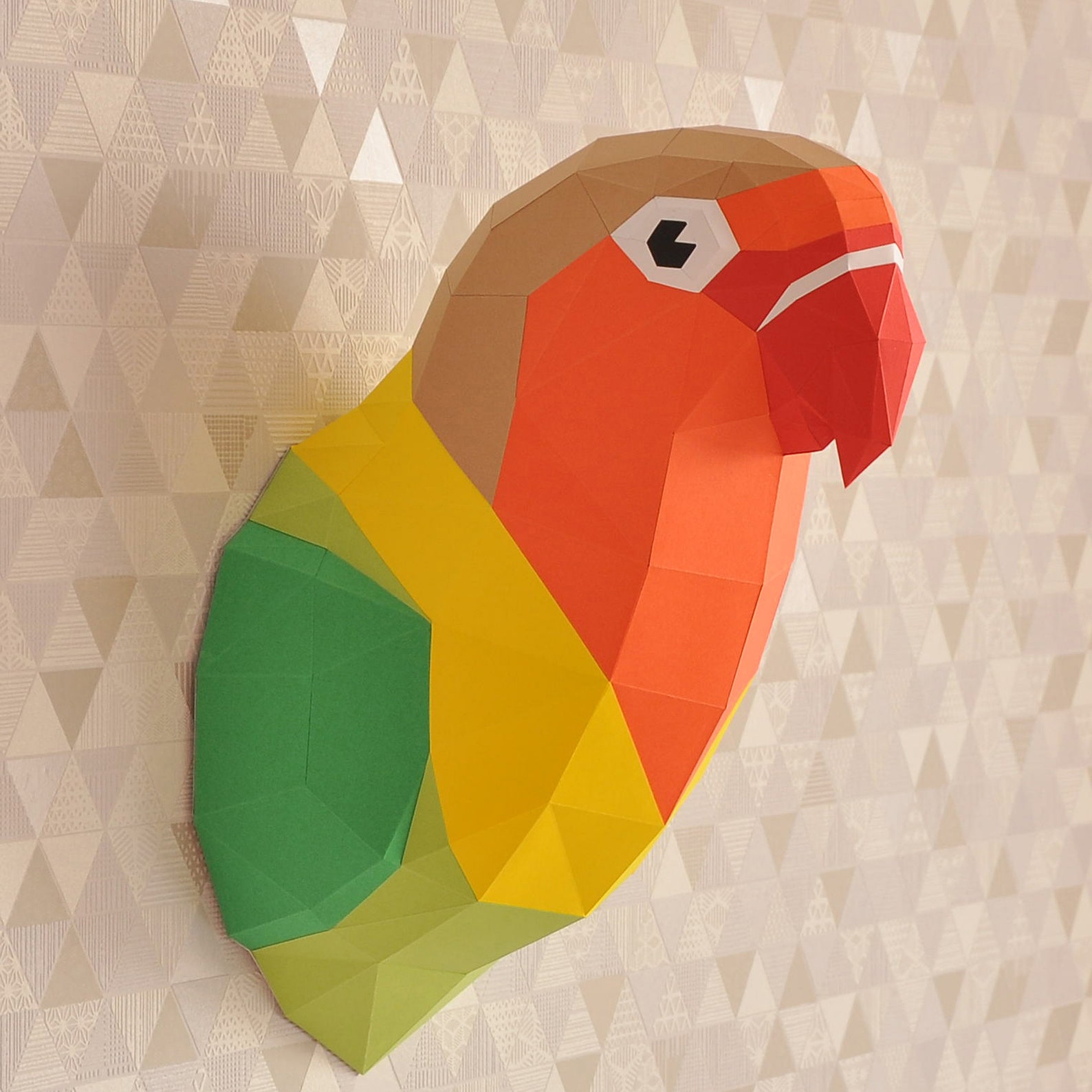 3d Paper Animal DIY Papercraft Low Poly Zoo Creative Toy - Etsy Canada