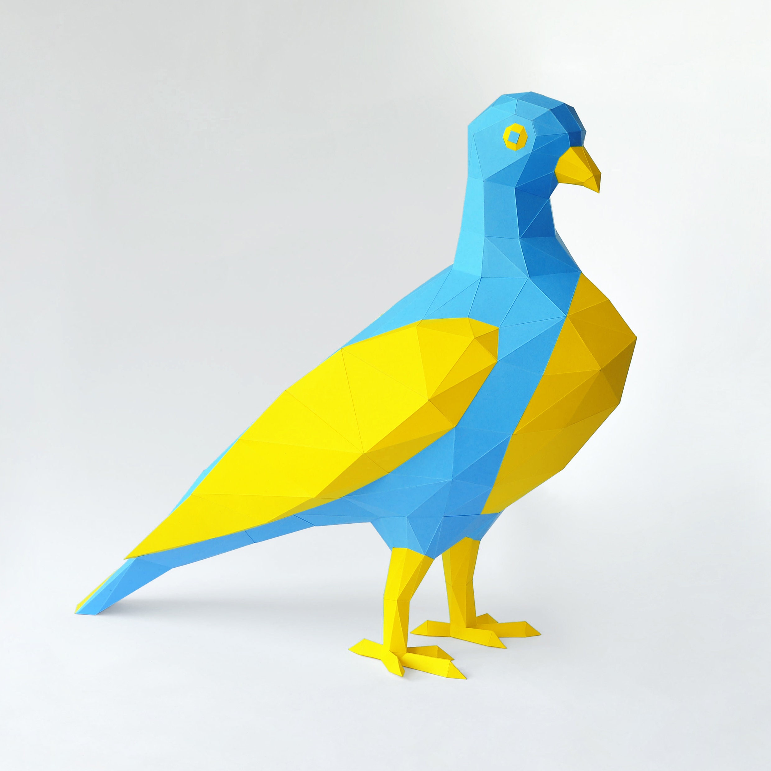 SVG 3d Paper Animal DIY Papercraft Low Poly Zoo Creative Toy - Etsy ...