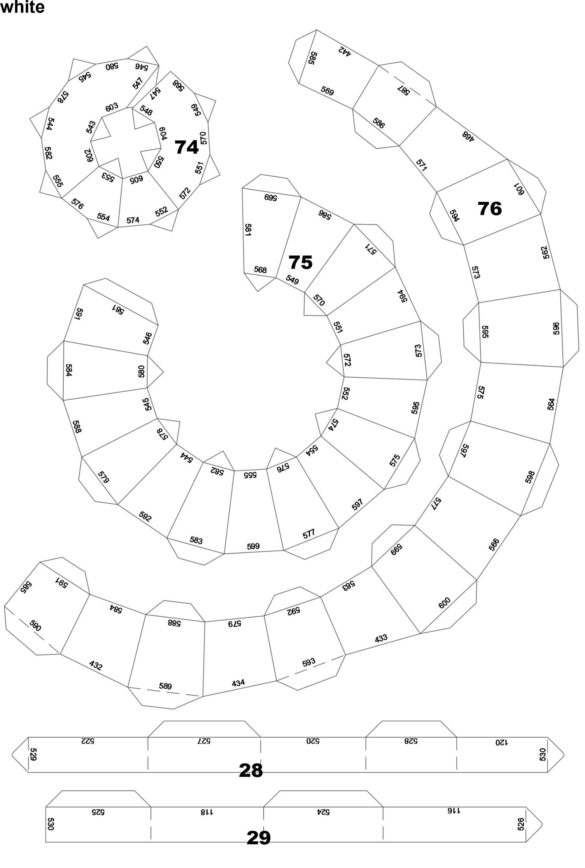 3d paper cartoon funny papercraft DIY creative printable PDF | Etsy