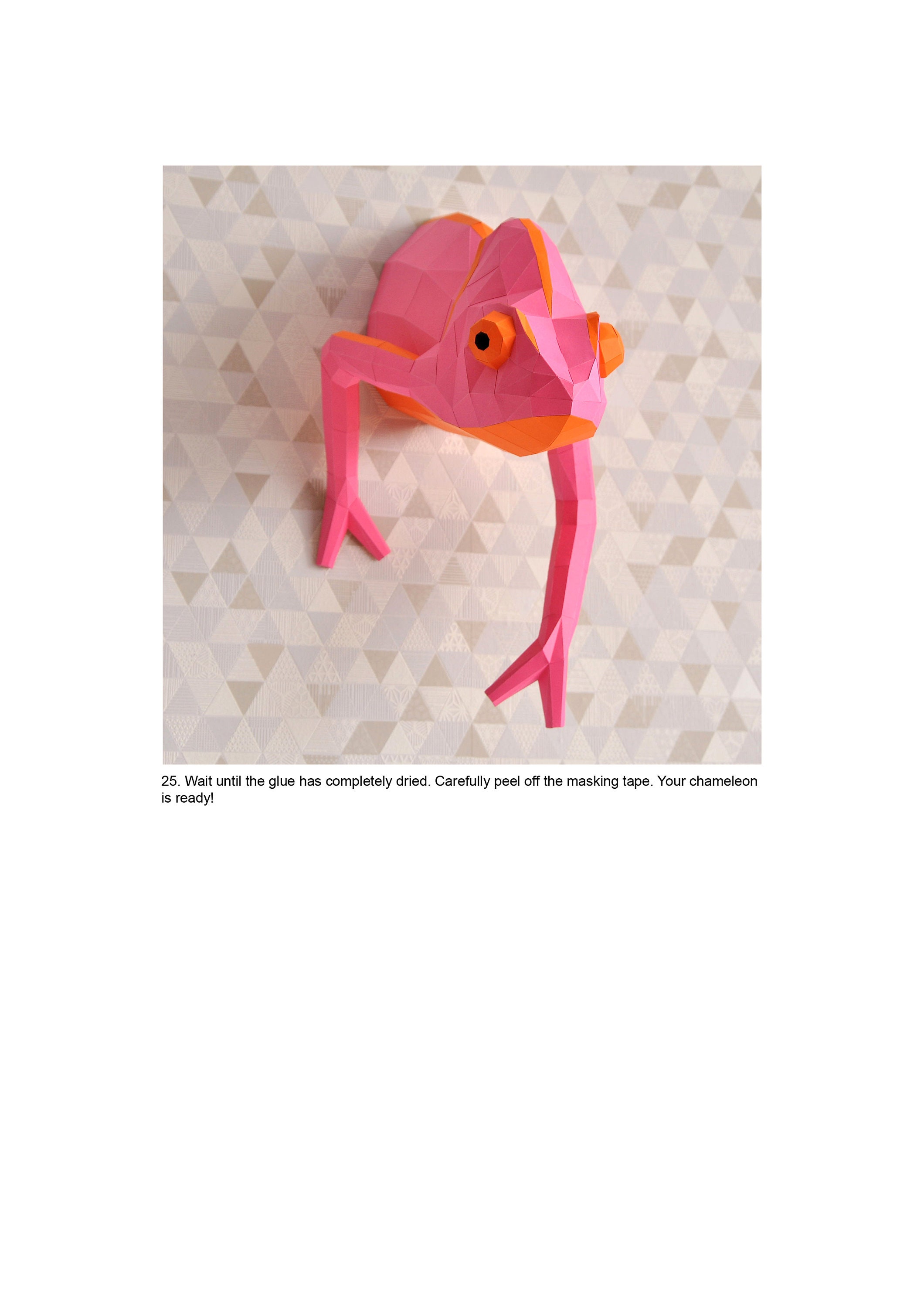 3d paper animal DIY papercraft low poly zoo creative toy - Etsy.de
