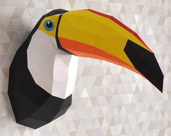 Toucan Papercraft | Etsy