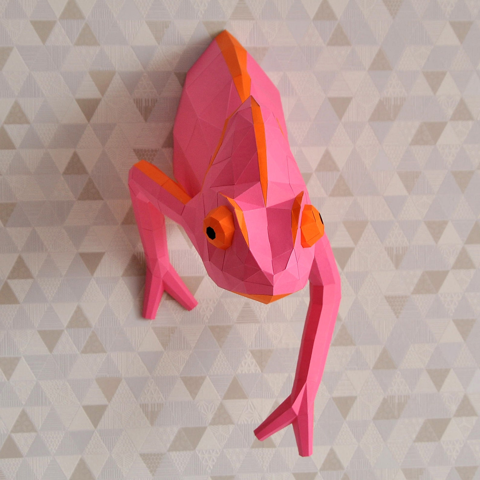 3d paper animal DIY papercraft low poly zoo creative toy - Etsy.de