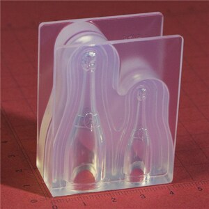 Miniature Mold Dollhouse 3D Handcraft Champagne Wine Resin/polymer Clay ...
